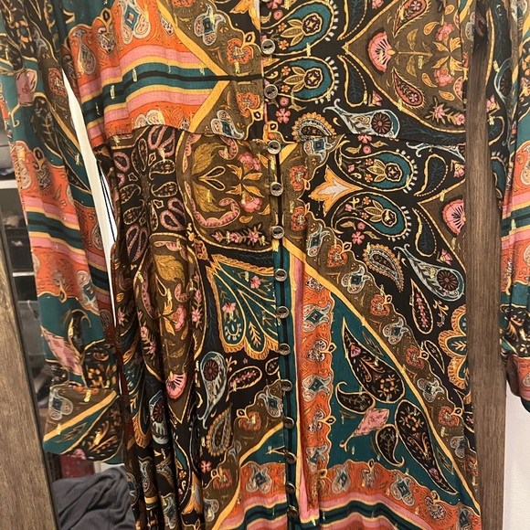 Zara | Dresses | Zara Paisley Dress | Poshmark